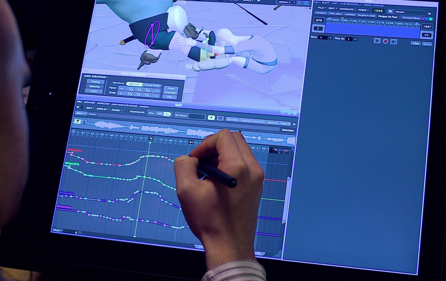 Pixar animation software part 1 – Animation with a moustache